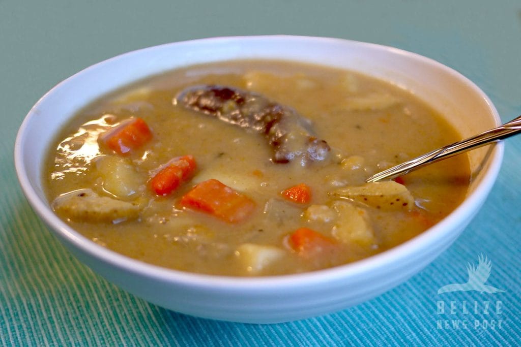 Split Pea Soup with Pigtail - Belize News Post