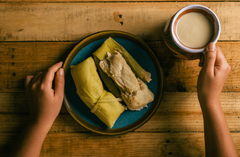 Belizean Dukunu Recipe: Sweet Corn & Coconut Milk in Banana Leaf ...