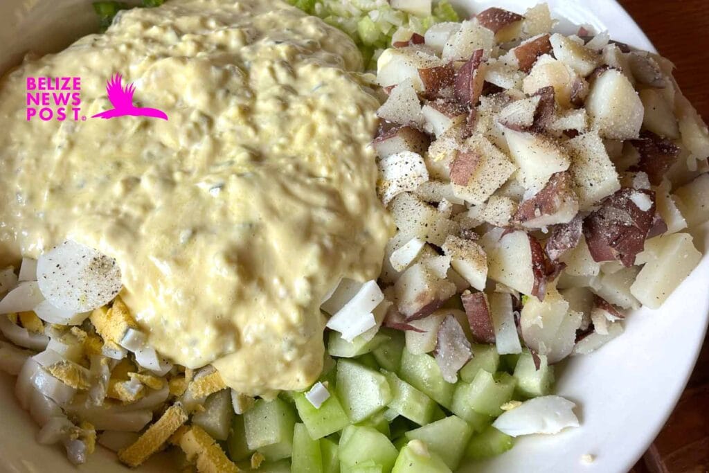 Belizean Potato Salad - Belize News Post